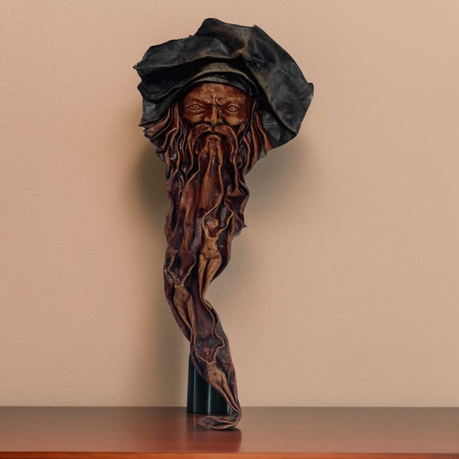 Handmade wall mask | Decorative leather mask | Pirate captain ...