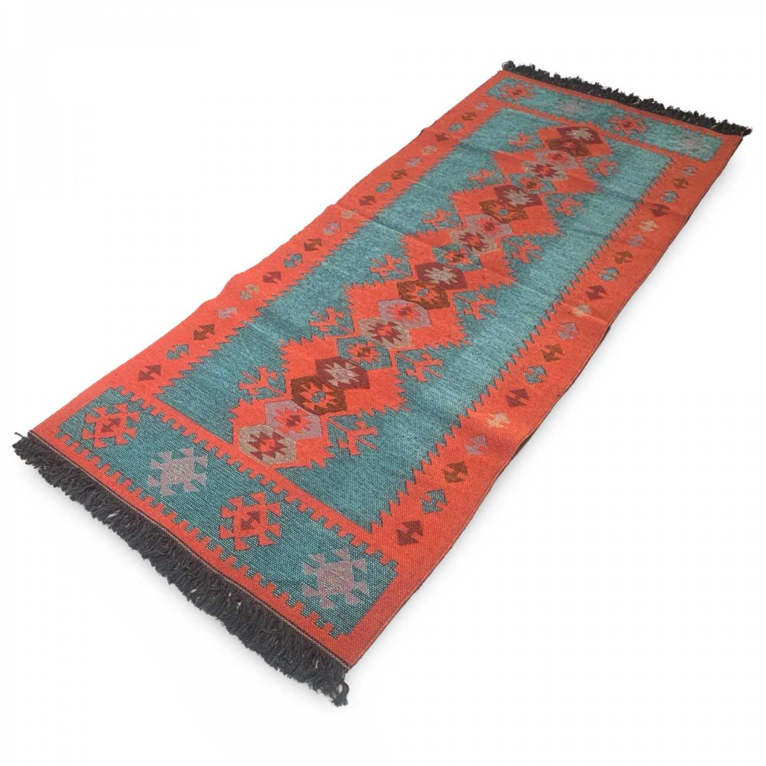 Turkish kilim rug, Bohemian home decor, Oriental kilim runner