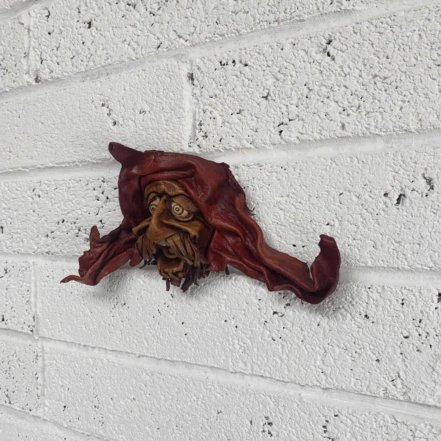 Handmade wall mask | Decorative leather mask | Pirate captain ...