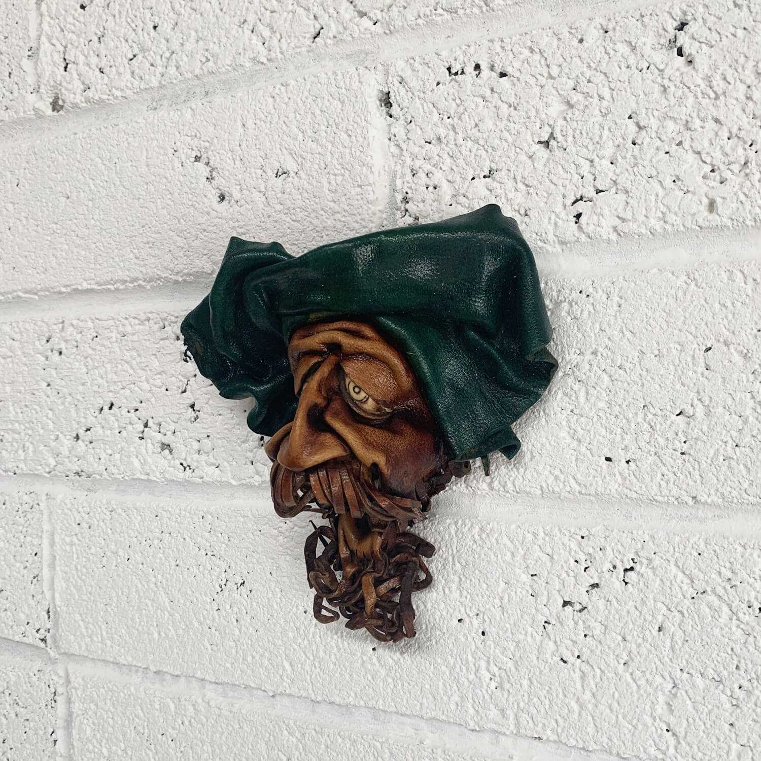 Handmade wall mask | Decorative leather mask | Pirate captain ...