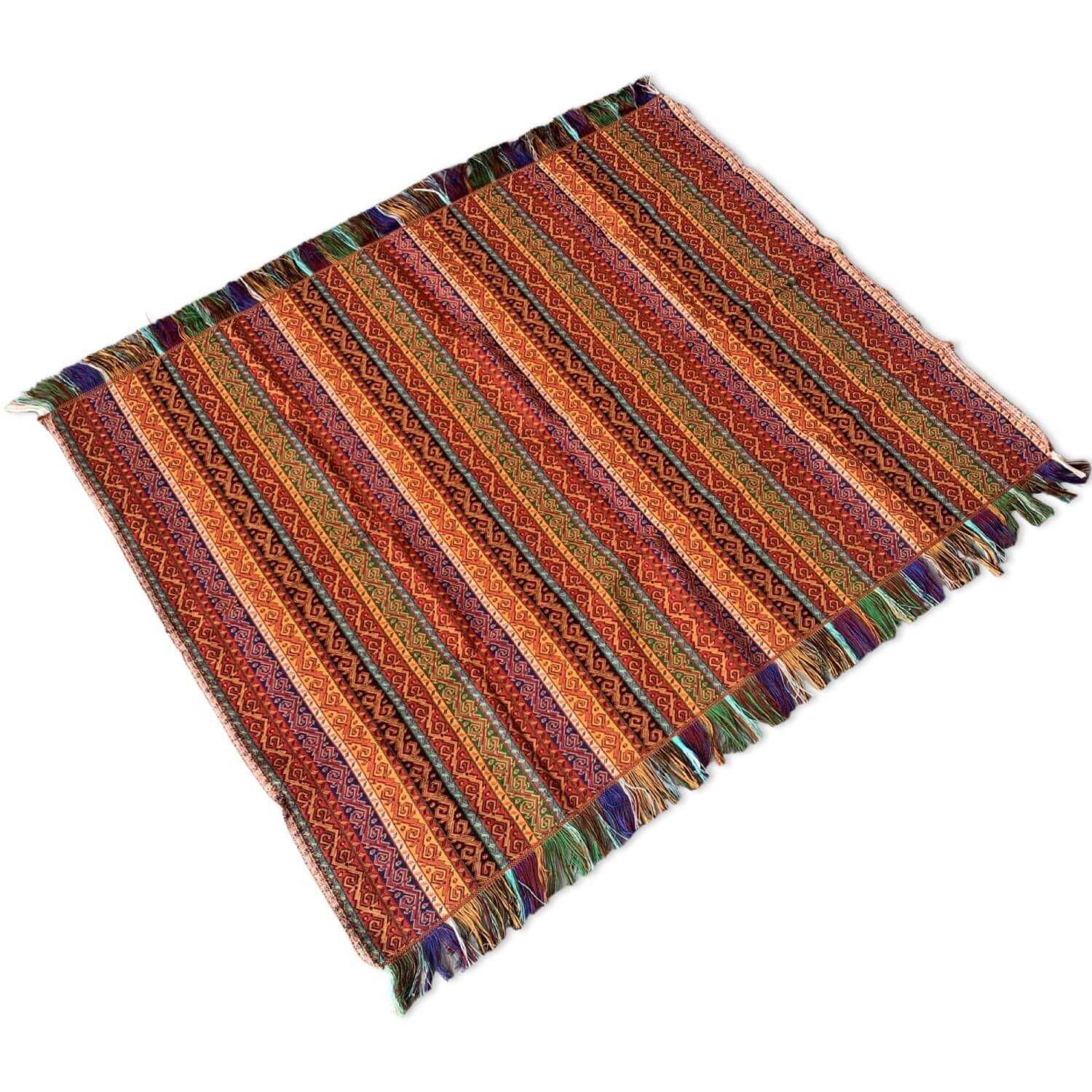 Bohemian Style Throw | Handmade Ethnic Throw | Tablecloth - Spirit Home ...