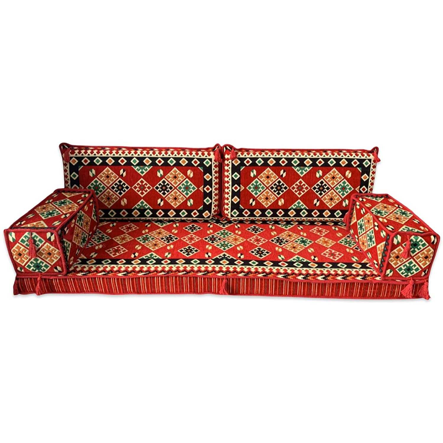 Ethnic home decor | Arabic majlis seating | Oriental furniture ...
