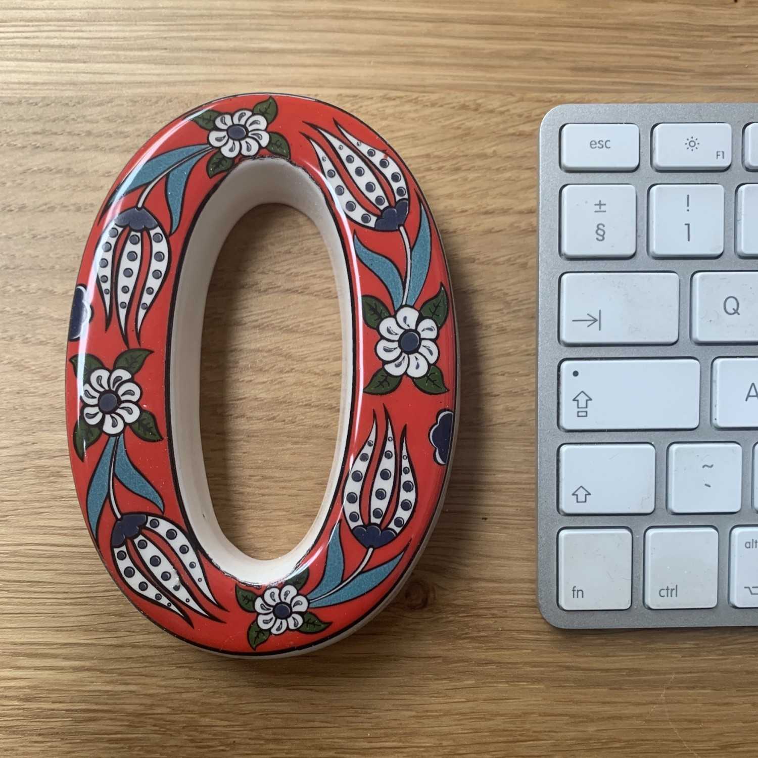 Handmade door numbers l Ceramic door sign l 3D door numbers