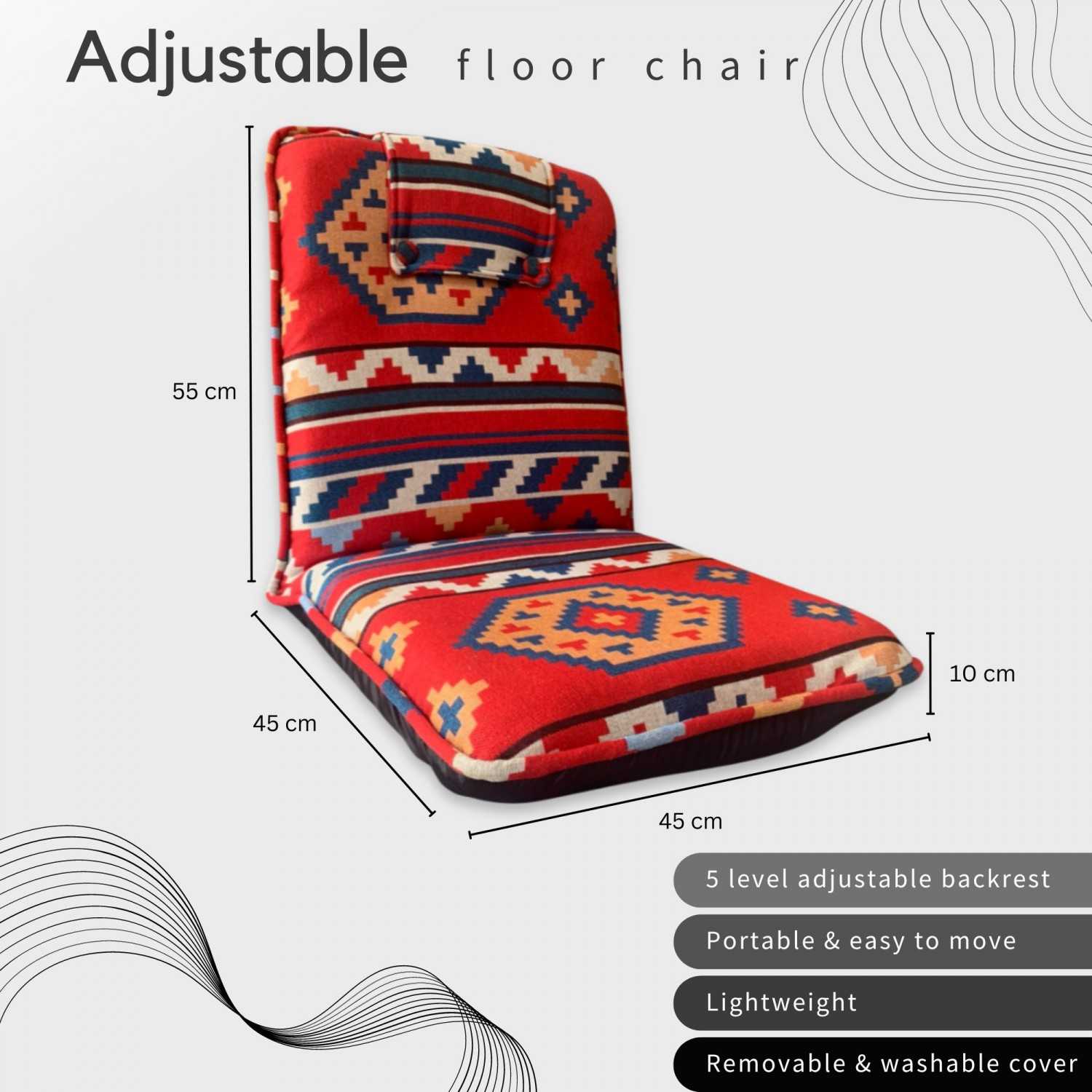 Folding meditation chair | Gaming chair | Arabic majlis seating ...