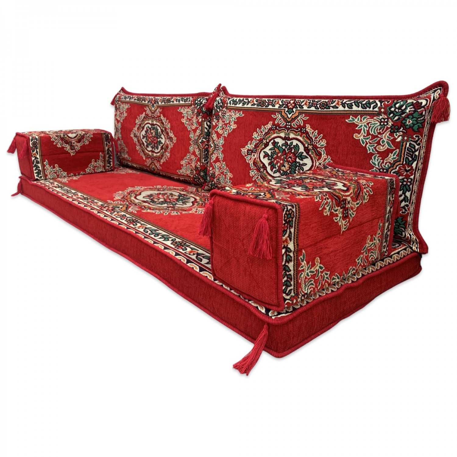 Moroccan decor cushions | Arabic majlis floor sofa set | Boho seating ...