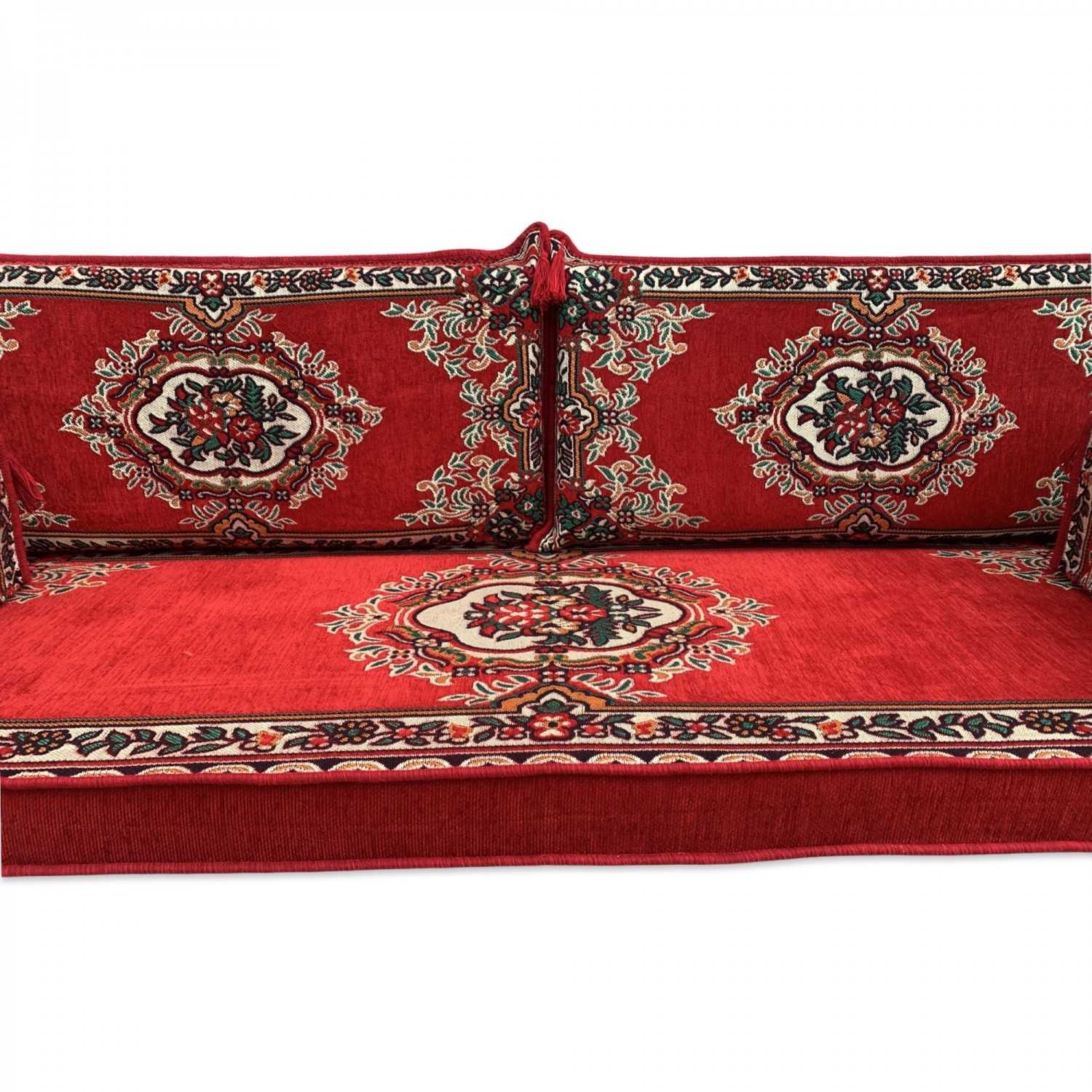 Moroccan decor cushions | Arabic majlis floor sofa set | Boho seating ...