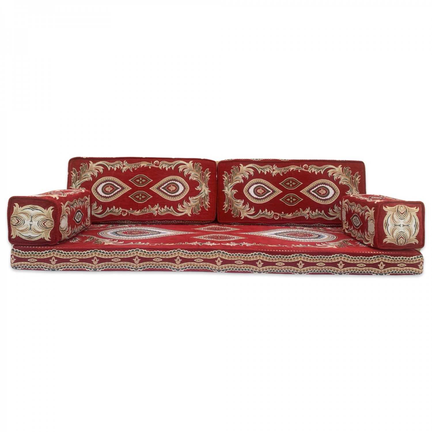 Moroccan decor cushions | Arabic majlis floor sofa set | Boho seating ...