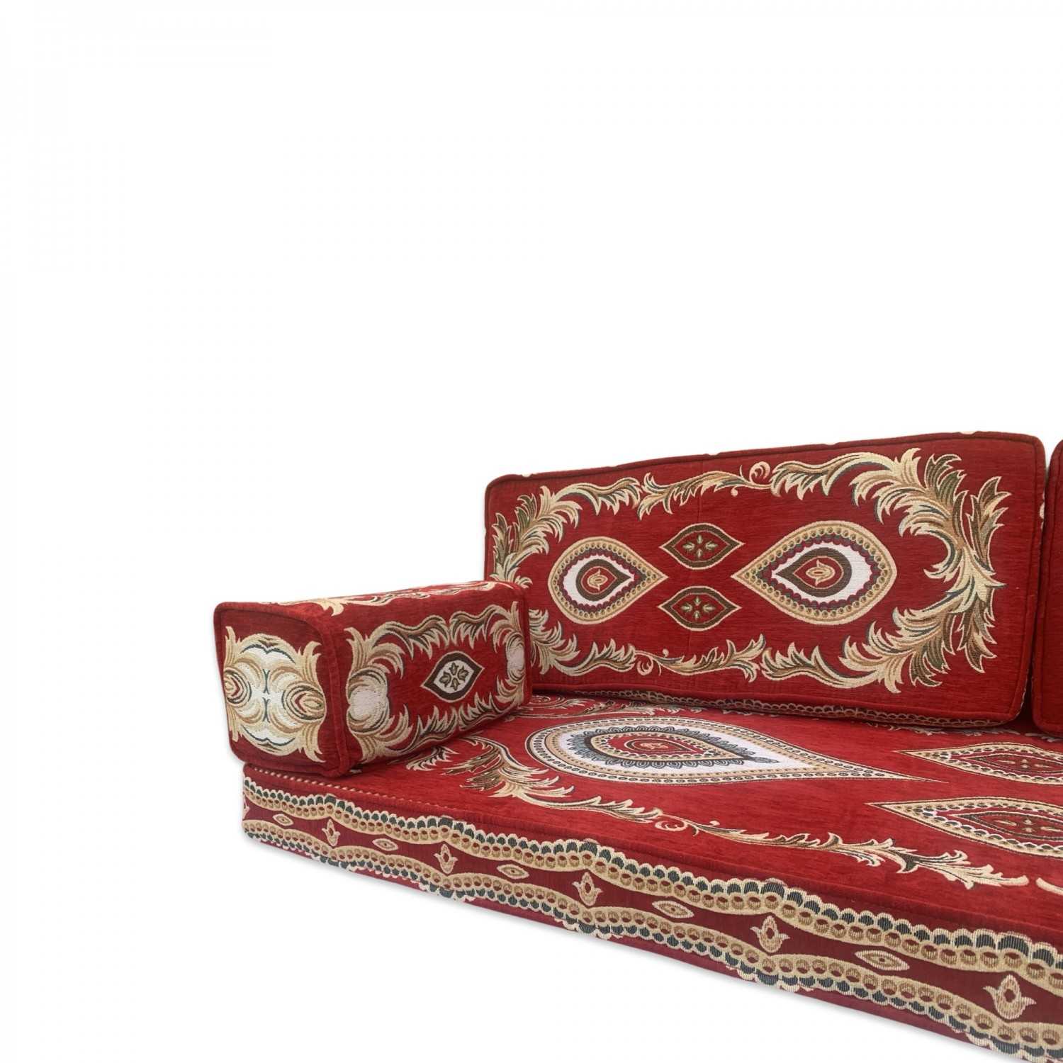 Moroccan decor cushions | Arabic majlis floor sofa set | Boho seating ...